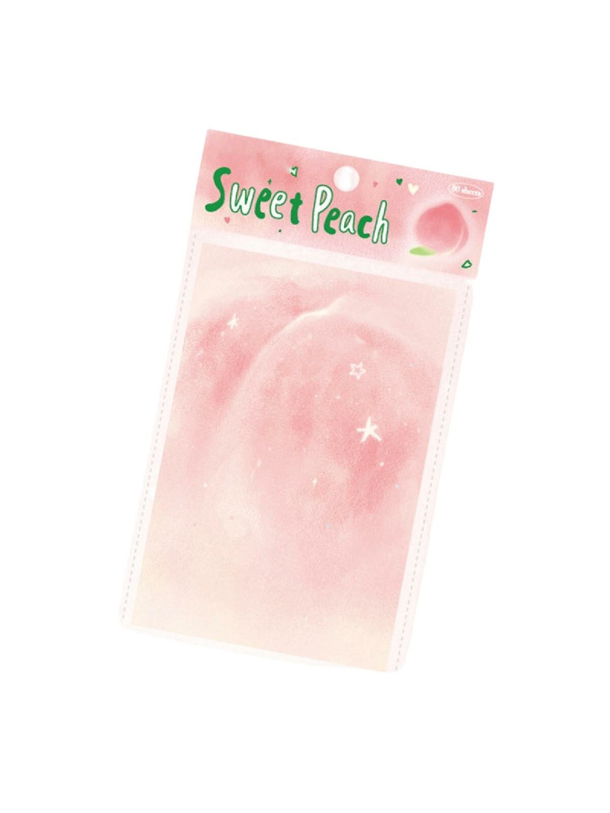 Многоразовый клейкий блокнот для записей с креативной ручной росписью на палочке