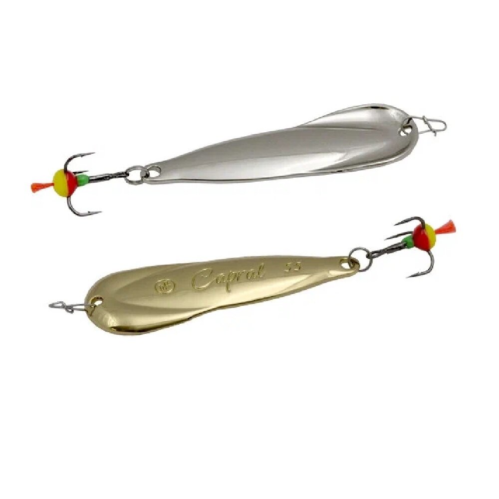 Блесна вертикальная ECOPRO Capral 65мм 17гр S/G, на окуня, на щуку