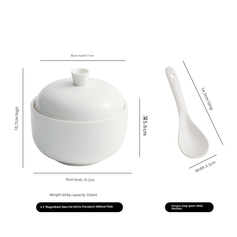 Кастрюля для тушения «Птичье гнездо», водонепроницаемая кастрюля для тушения, бытовая керамическая кастрюля для тушения