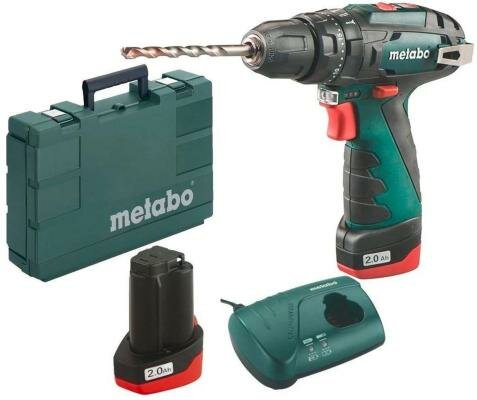 Дрель-шуруповёрт metabo 600385500
