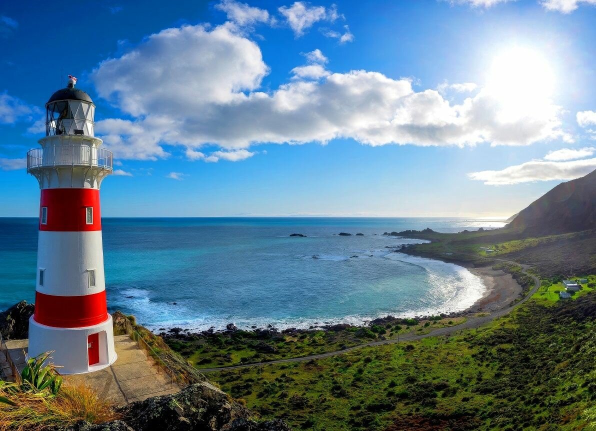 "Морской маяк". 30*42 см. Постер интерьерный А3_006.