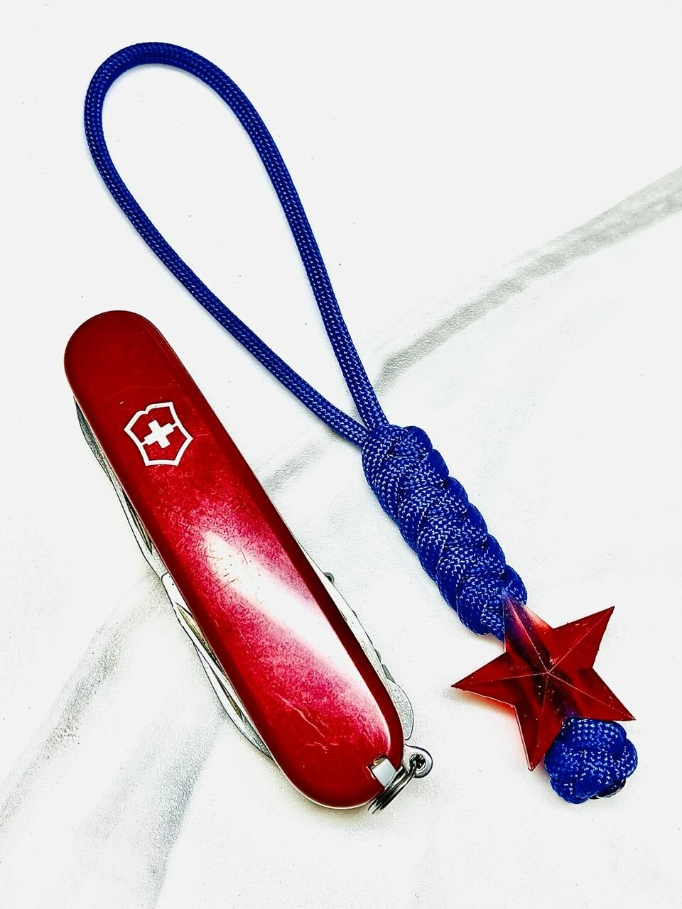 Темляк брелок для ножа "Красная Звезда"