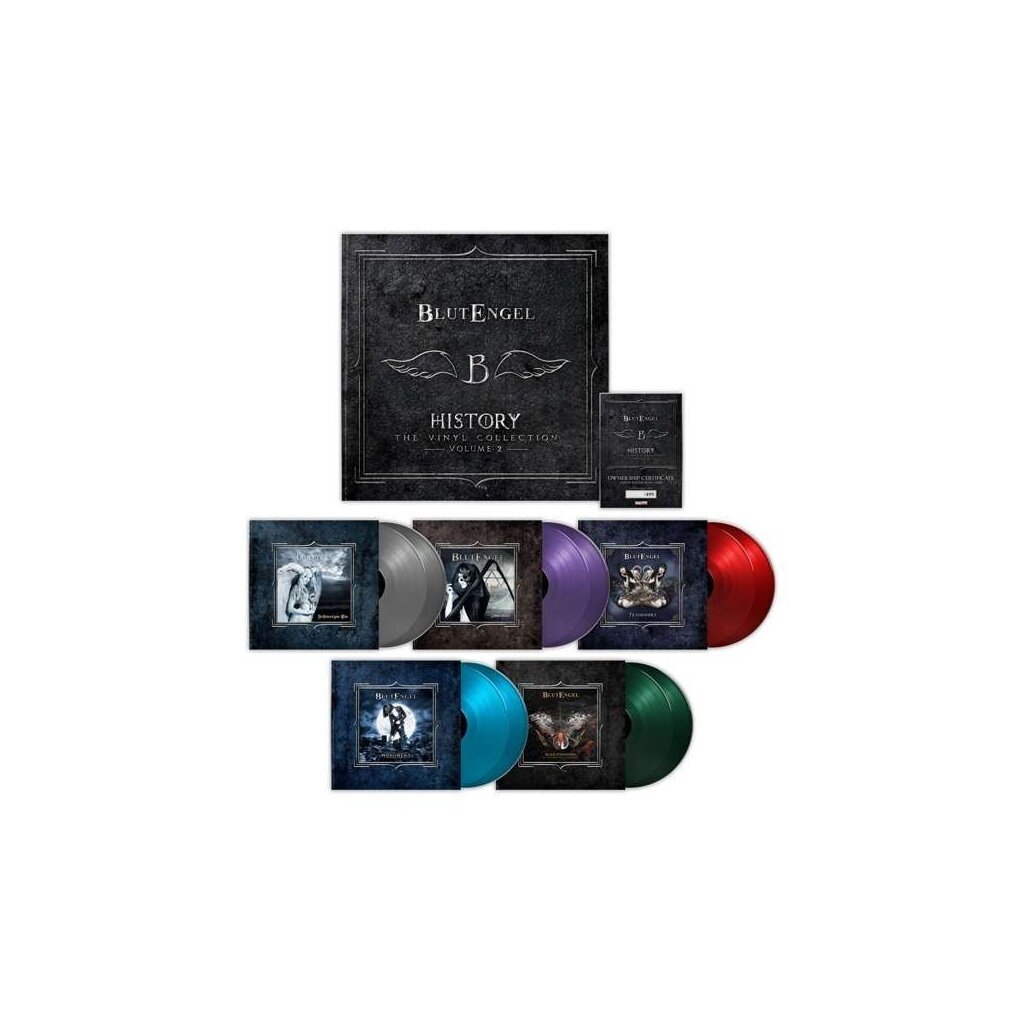 Виниловая пластинка Blutengel - History - The Vinyl Collection Vol. 2 (180g) (Limited-Edition-Box-Set) (Colored Vinyl) (10 LP)