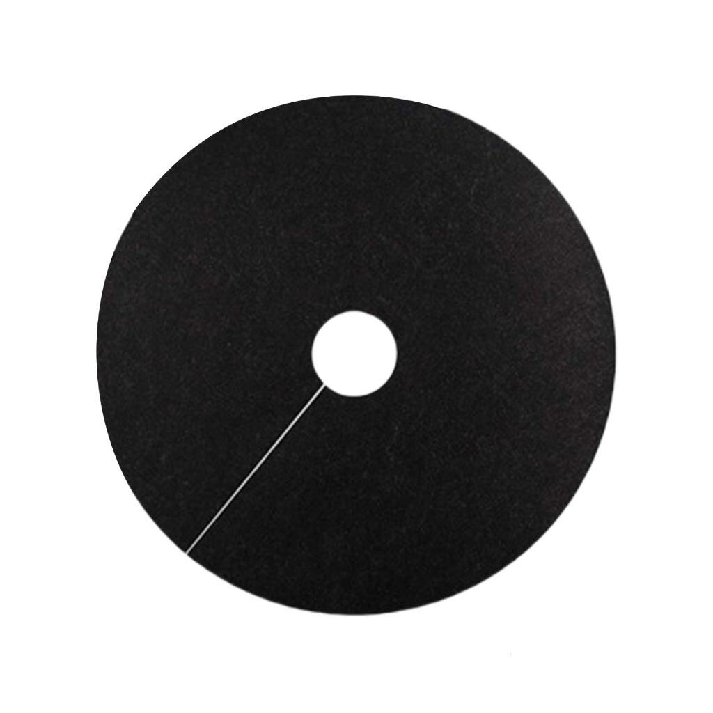 Кольцо для покрытия дерева из нетканого материала-черное-наружный диаметр 15 см, диаметр внутреннего отверстия 2 см