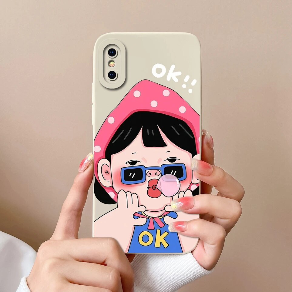 Чехол-бабочка для Apple iPhone X XS XR XSMax Panda, мягкая задняя крышка для iPhoneXS Max, чехлы для iPhoneXR Funda AppleX XS Max Coque