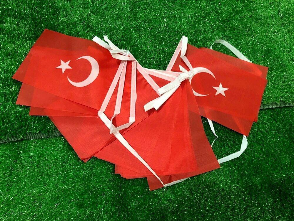 Флаги SKY FLAG Турция 20 шт, полиэстер 1 package