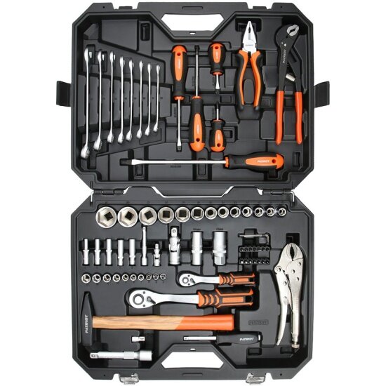 Набор автоинструмента Patriot SSP-72 "Геракл", 1/2+1/4 DR (72 пр.), multi, Cr-V