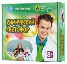Научные игры "Химический светофор" Опыты профессора Николя 851"Intellectico"