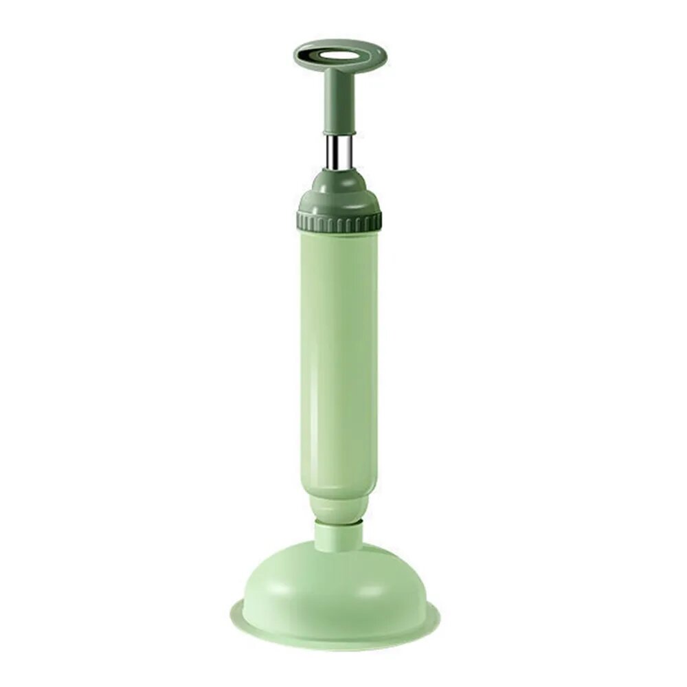 Присоска для канализации бытового туалета-зеленый