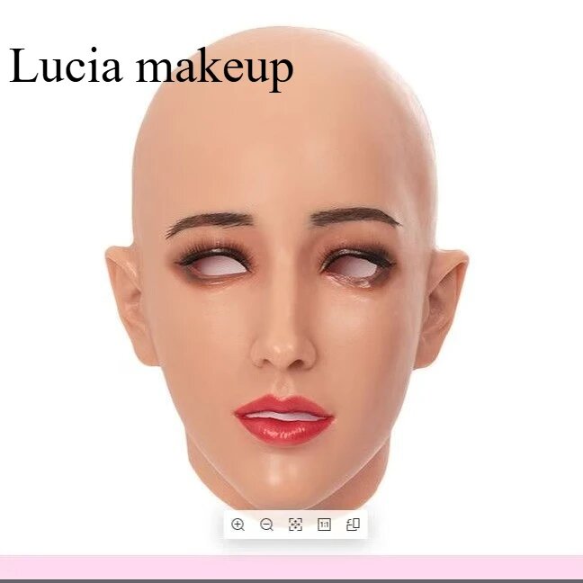 Силиконовая маска для лица, женская, для макияжа