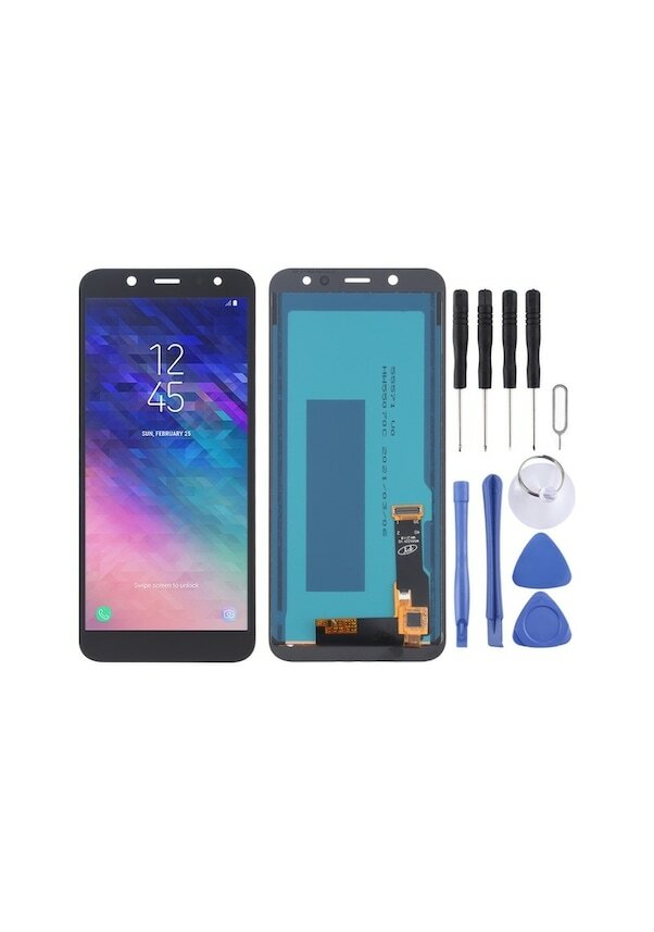 Дисплей TFT LCD с сенсором Complete Assembly для Samsung Galaxy A6 2018 A600F черный Cbtx