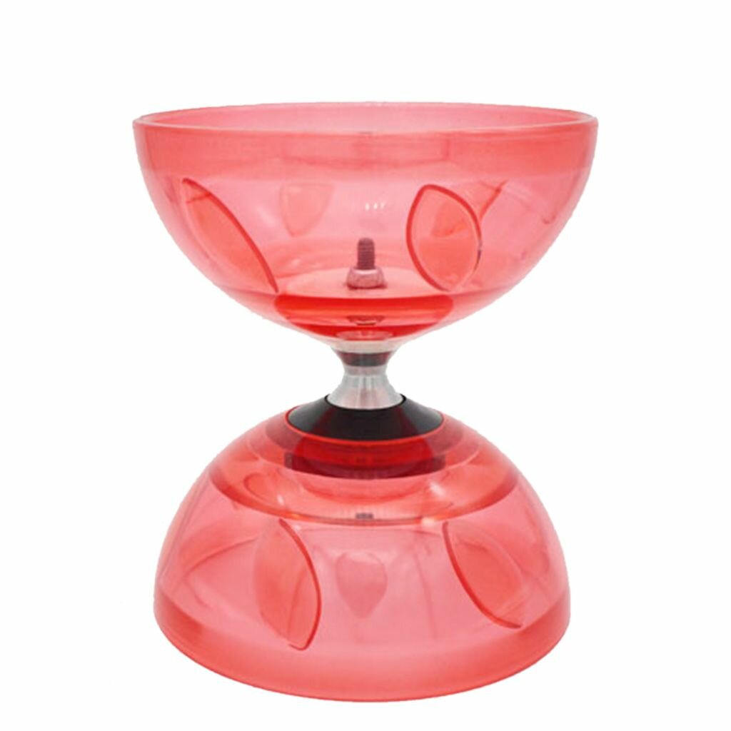 Популярная игрушка Diabolo для занятий спортом на открытом воздухе с тройным подшипником интерактивных игр углеродной палочкой детей