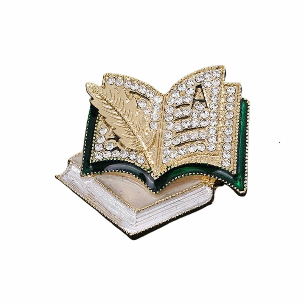 Брошь-нота из сплава, - Белая книга