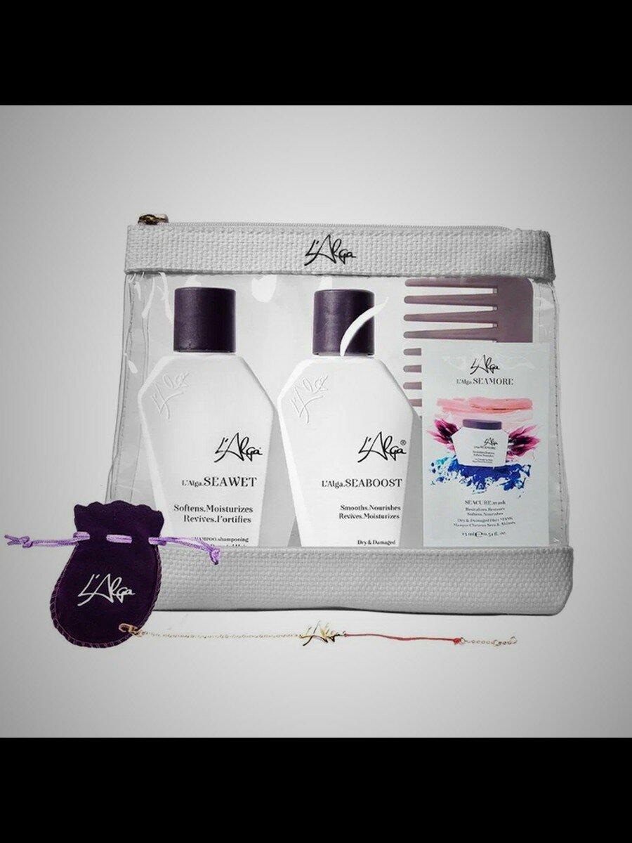 L'alga Revitalising & Volumising Set, Набор "Восстанавливающий SPA-уход c WOW-эффектом"