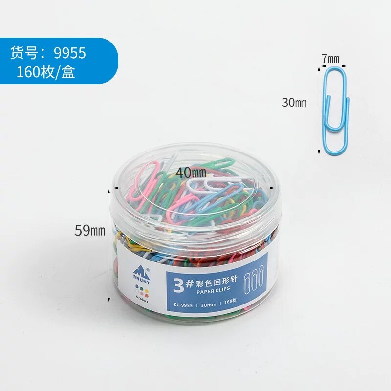 Большие универсальные скрепки, экономичная упаковка, скрепки для бумаг, скрепки для документов, спиральные скрепки,