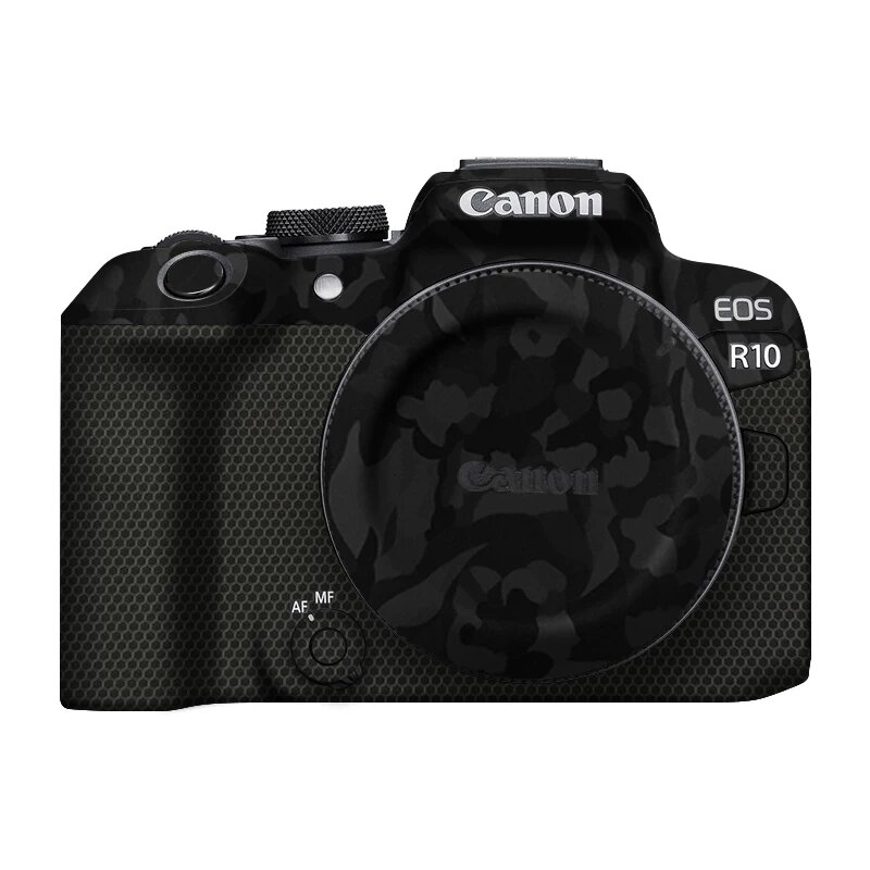 Теневой камуфляжный черный защитный пленочный экран для Canon EOS R10, полное покрытие