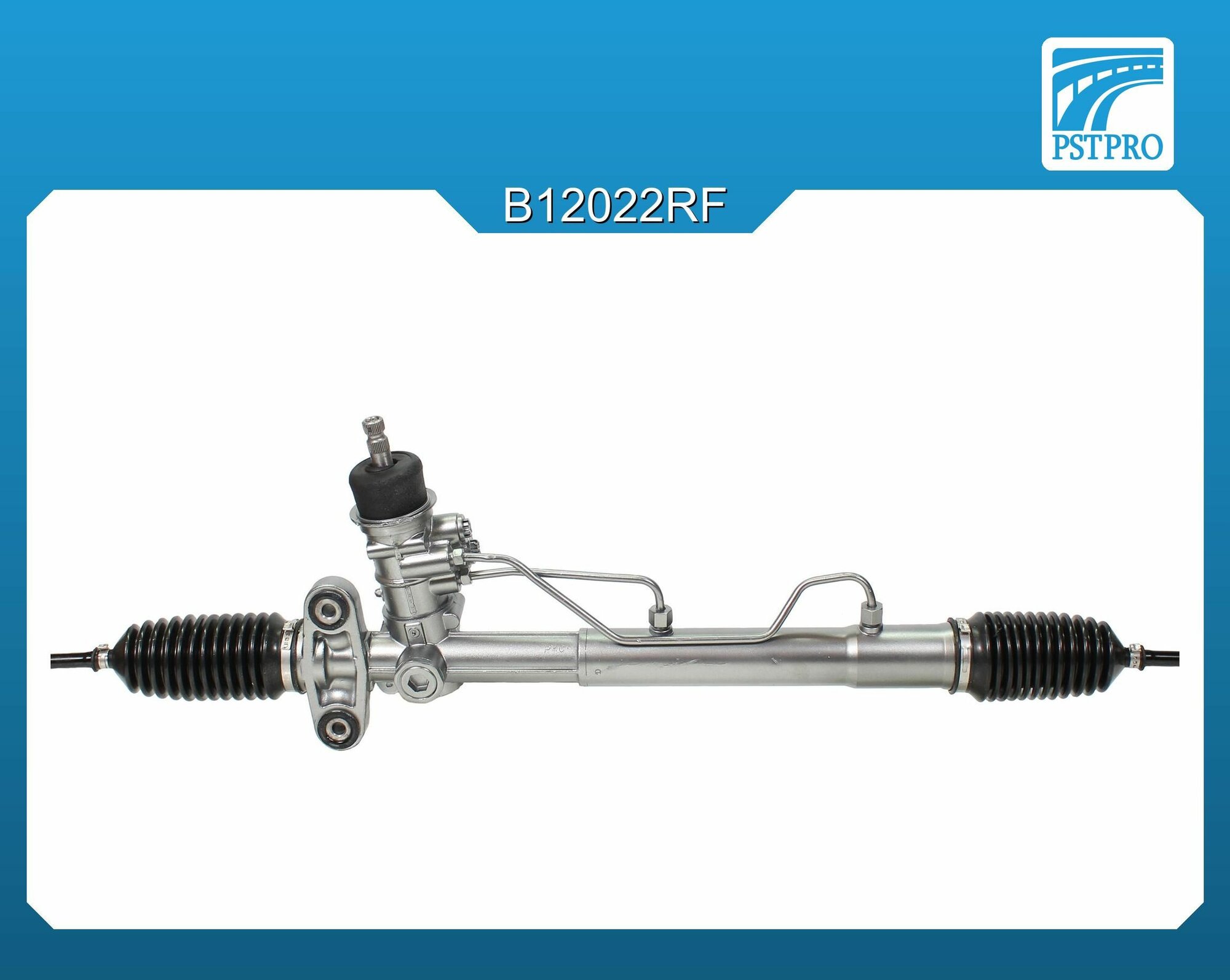 Гидравлическая рулевая рейка Chevrolet Matiz 2005-, Daewoo Matiz (KLYA) 2003- B12022PST-RF с 2-мя точками крепления