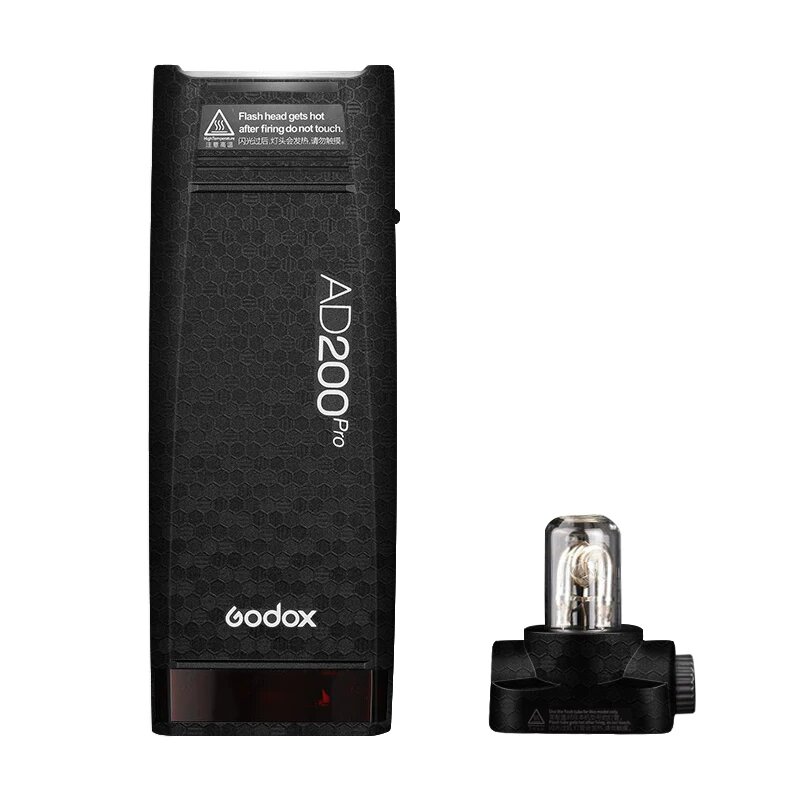 Godox AD200Pro Светодиодная вспышка с пчелиным узором в черном