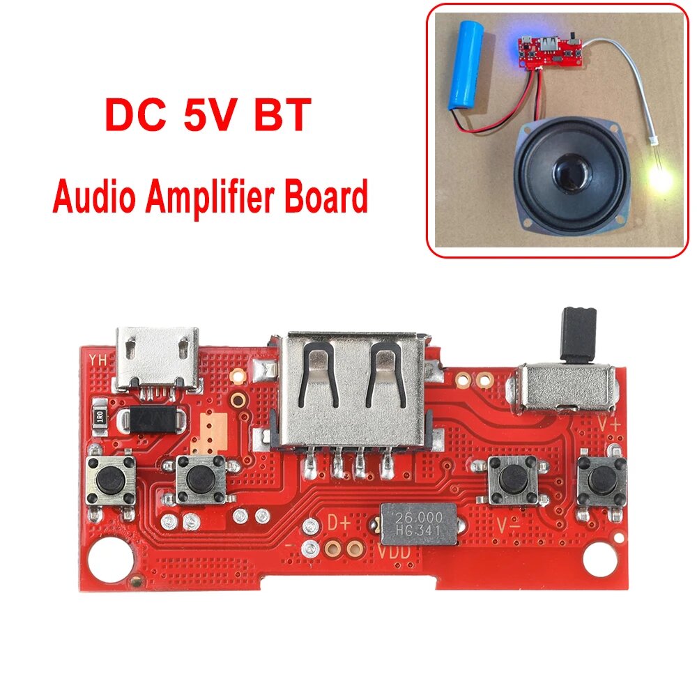Occkic Bluetooth-аудиоусилитель V512 — фото 1