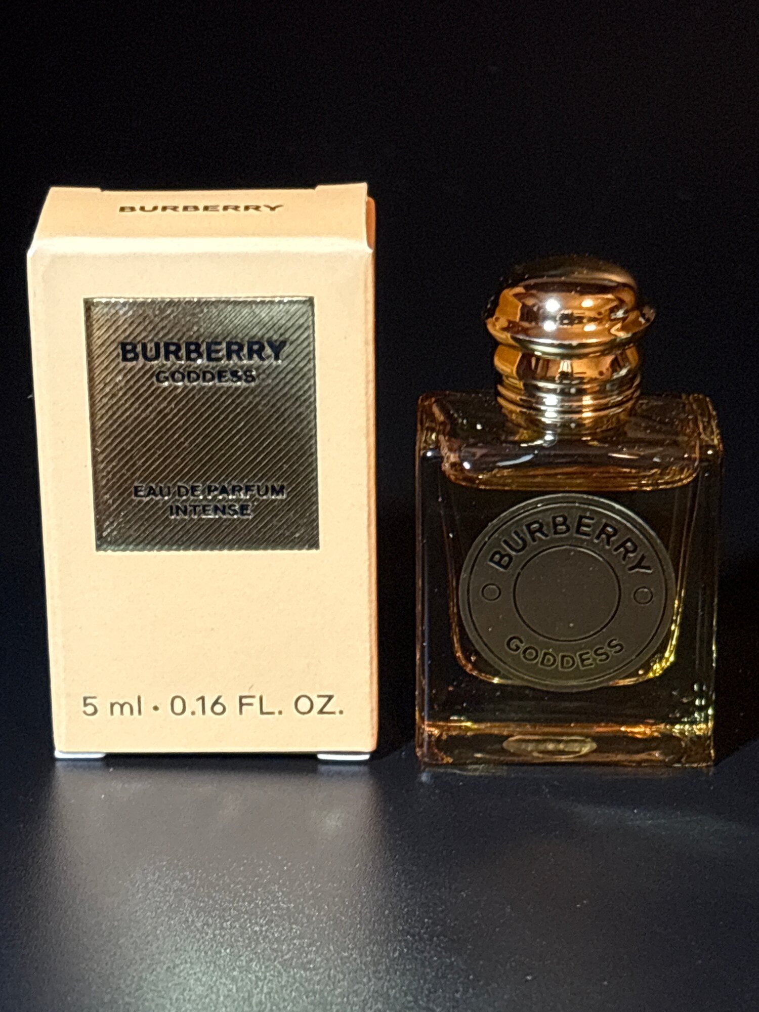 Burberry Goddess Intense женская парфюмерная вода, 5 мл Миниатюра