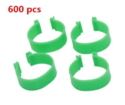 Кольца для ног птицы Adhere To Fly 25 мм Зеленый, зеленый