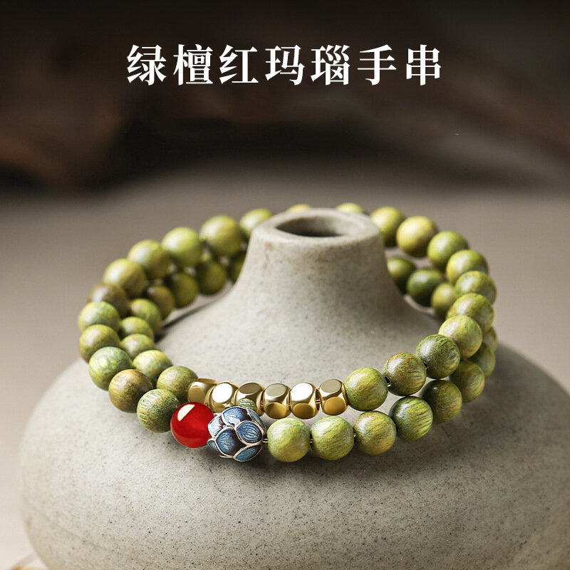 YM Mall Браслеты из бусин Бусинки разные цвета Эластичный шнур Радость