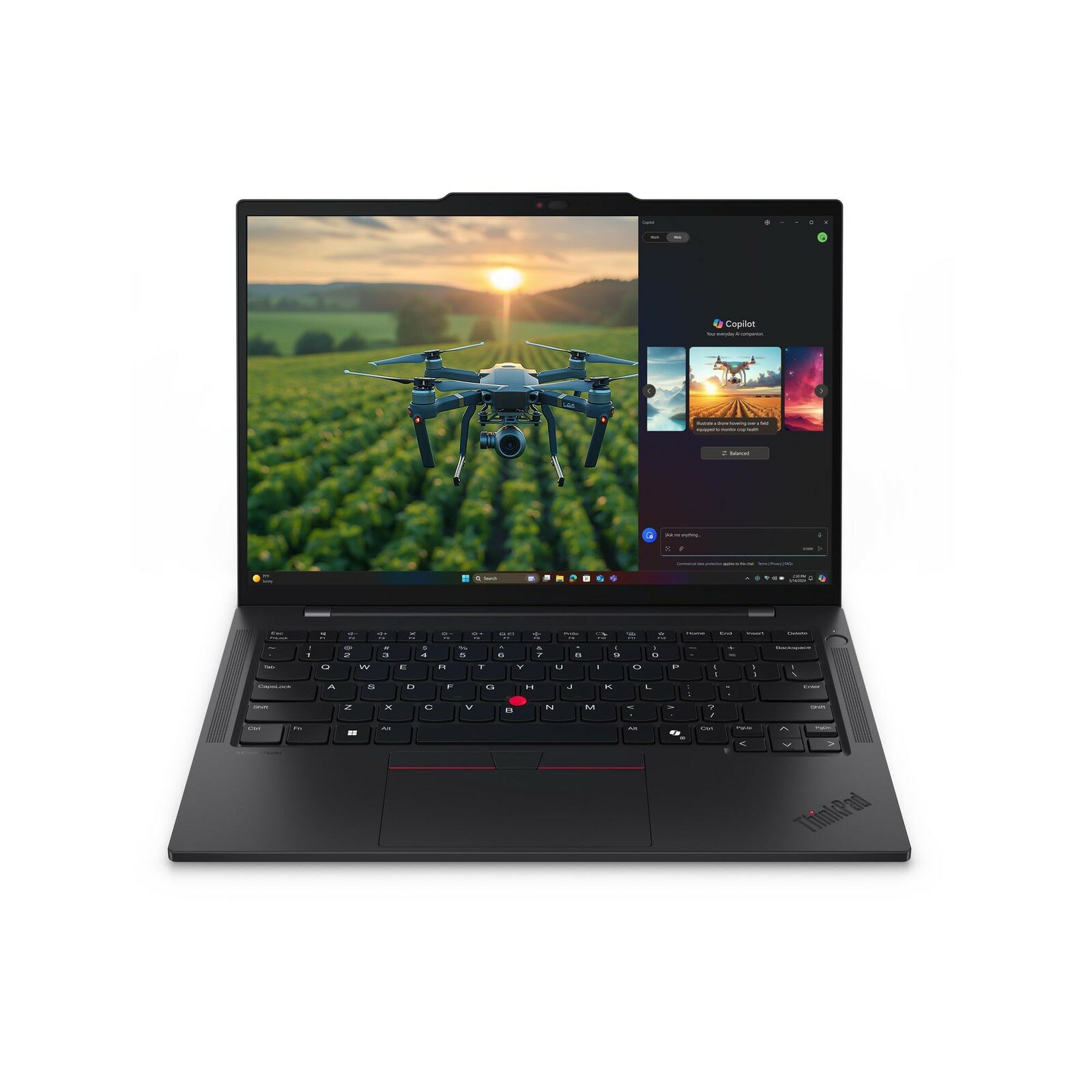 Ноутбук Lenovo ThinkPad T14s Gen 6,(21N1-CTO1WW) Snapdragon X Elite, RAM 32ГБ, 512ГБ SSD, Русская клавиатура