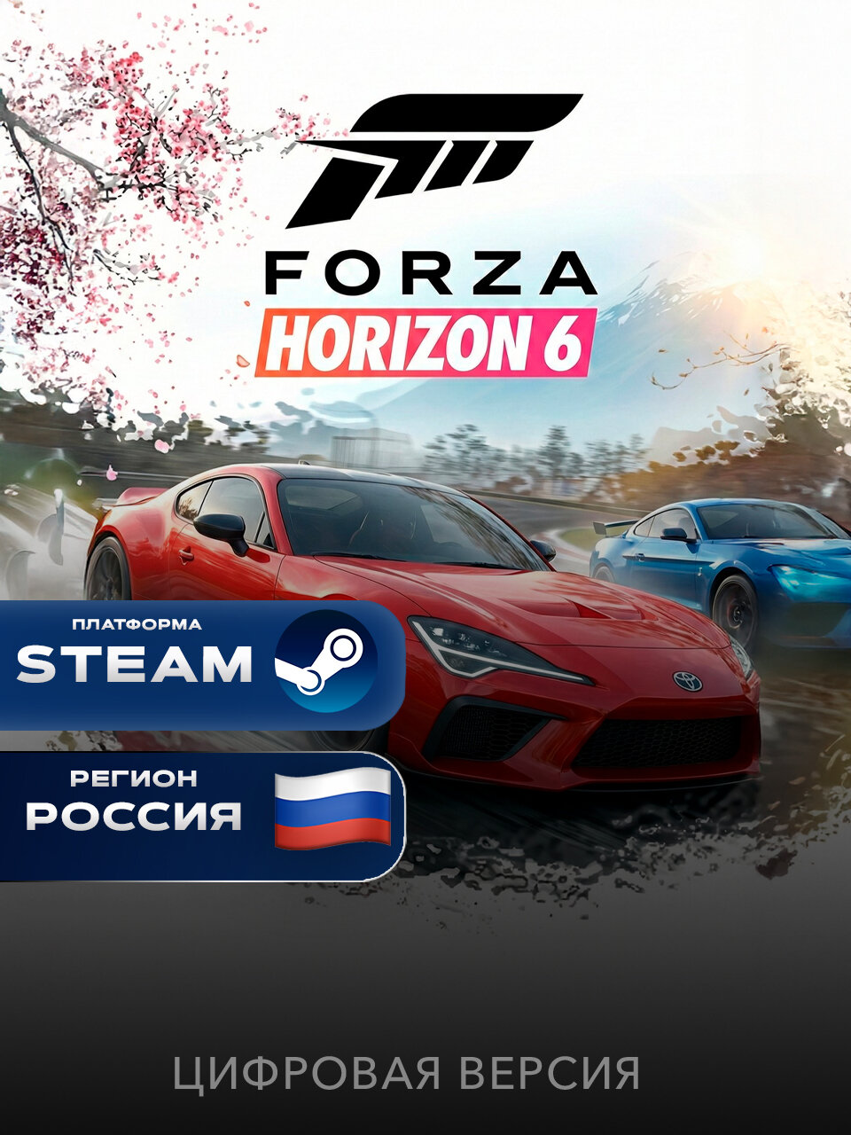 Игра Forza Horizon 6 Standard Edition Steam Gift PC, Россия, русские субтитры