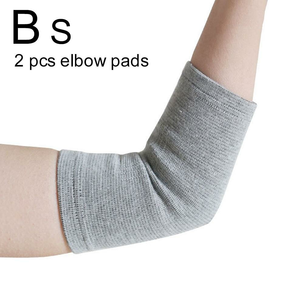 Бандаж на локтевой сустав 2 шт, эластичные налокотники ортопедические размер L/S , для спорта, компрессионный фиксатор для защиты локтя