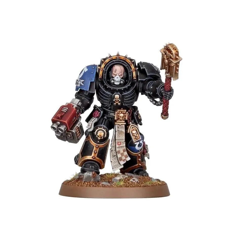 Смола вархаммер 40000 миниатюра Warhammer 40000 Space Marines Chaplain In Terminator Armour миниатюры днд Фигурка для настольной игры