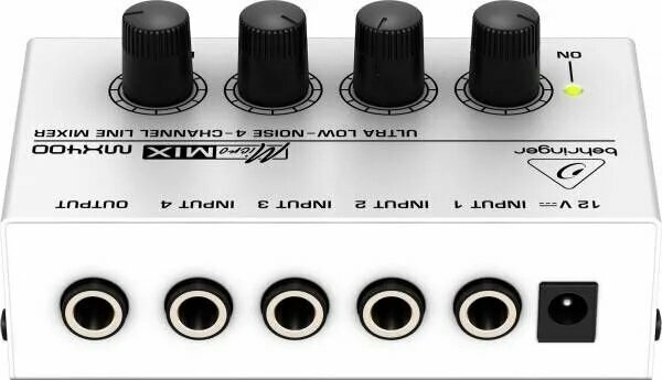 BEHRINGER MX400 компактный 4-канальный микшер линейных сигналов