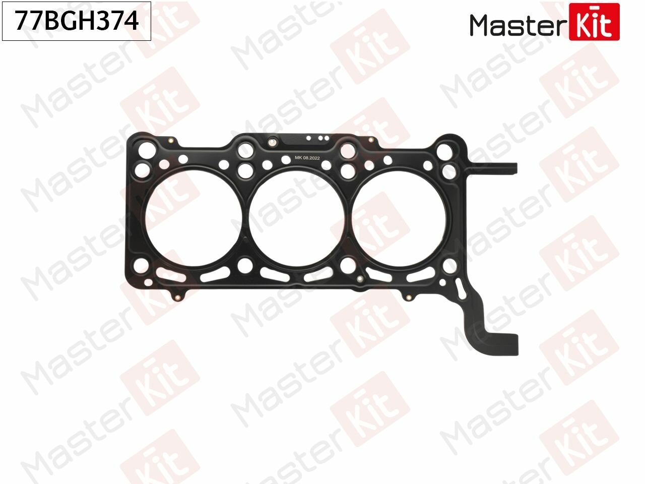 Прокладка ГБЦ AUDI CAMA, CAMB, CANA, CANB, CANC, CAND, CASA, CASB, CATA, CCLA, CCMA, CCWA MasterKit 77BGH374