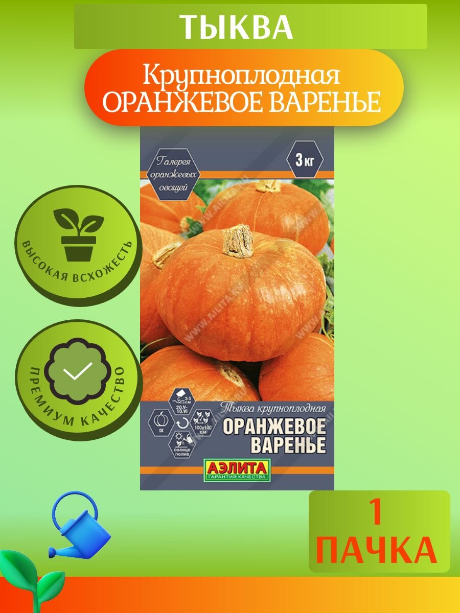 Тыква Оранжевое варенье цв. п 2г Аэлита