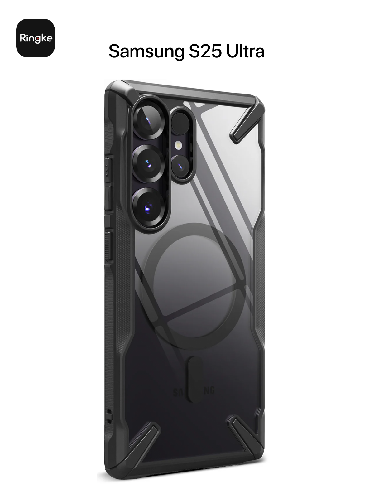 Чехол для Samsung S25 Ultra противоударный с усиленными углами RINGKE