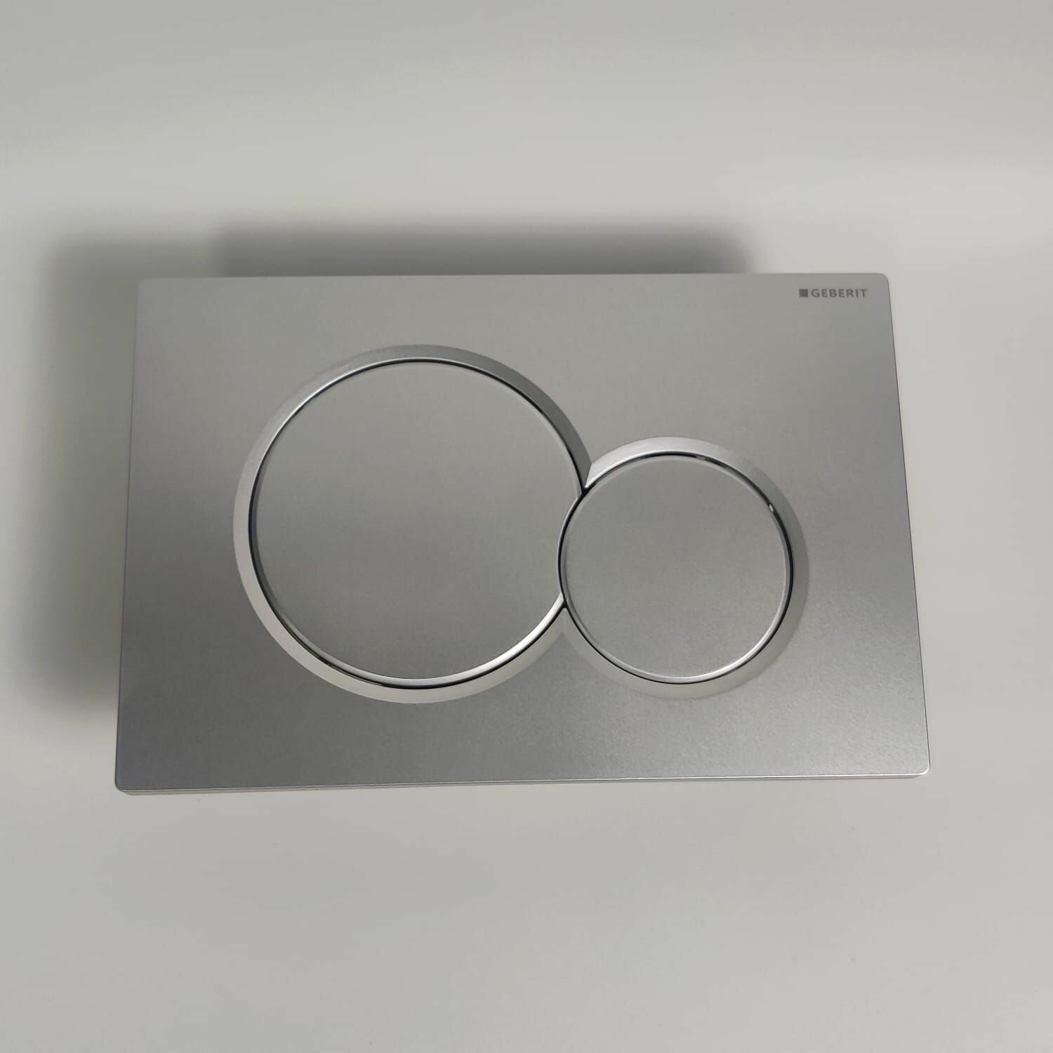 Смывная клавиша Geberit Sigma 01 115.770.46.5 Матовое серебро
