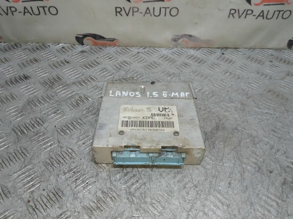 Блок управления двигателем Chevrolet Lanos (57264) 96391857