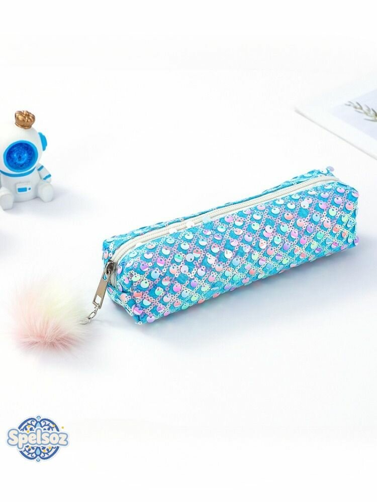 Пенал, который блестит, как русалочий хвост