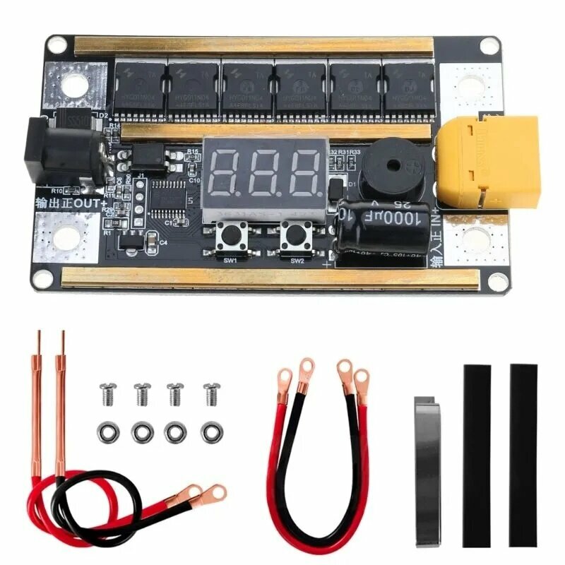 Плата управления аппаратом точечной сварки для никелевого листа толщиной 0,1-0,3 мм, никель-металлогидридная литиевая батарея 18650