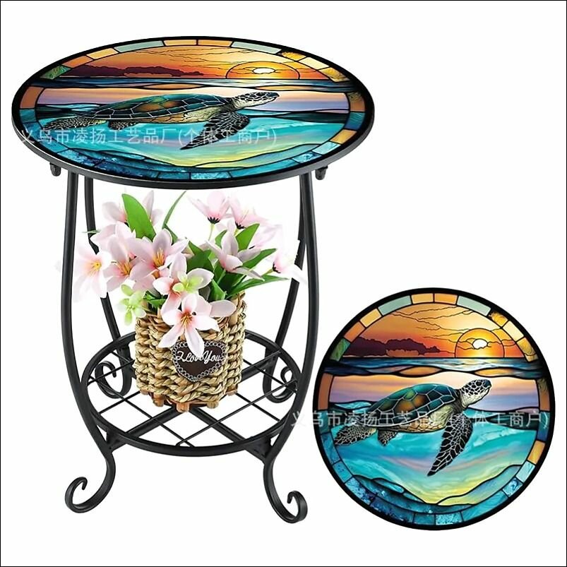 Садовый стол, Металл