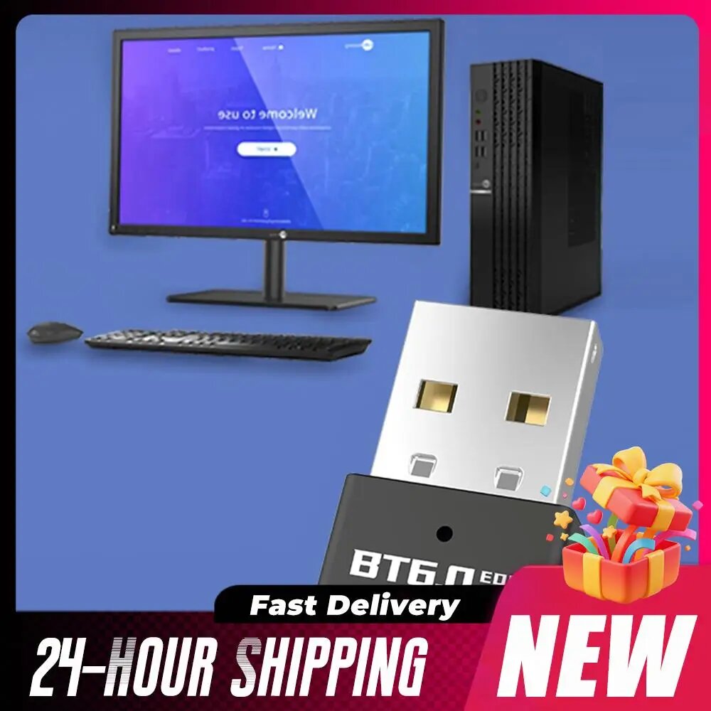 APWIKOGER Bluetooth-адаптер USB 6.0