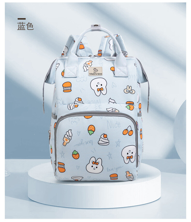 Многофункциональная сумка для мамы, рюкзак для хранения товаров для матери и ребенка, отделение для термоизоляции бутылочек, большая вместимость для хранения молока, портативная сумка для мамы.