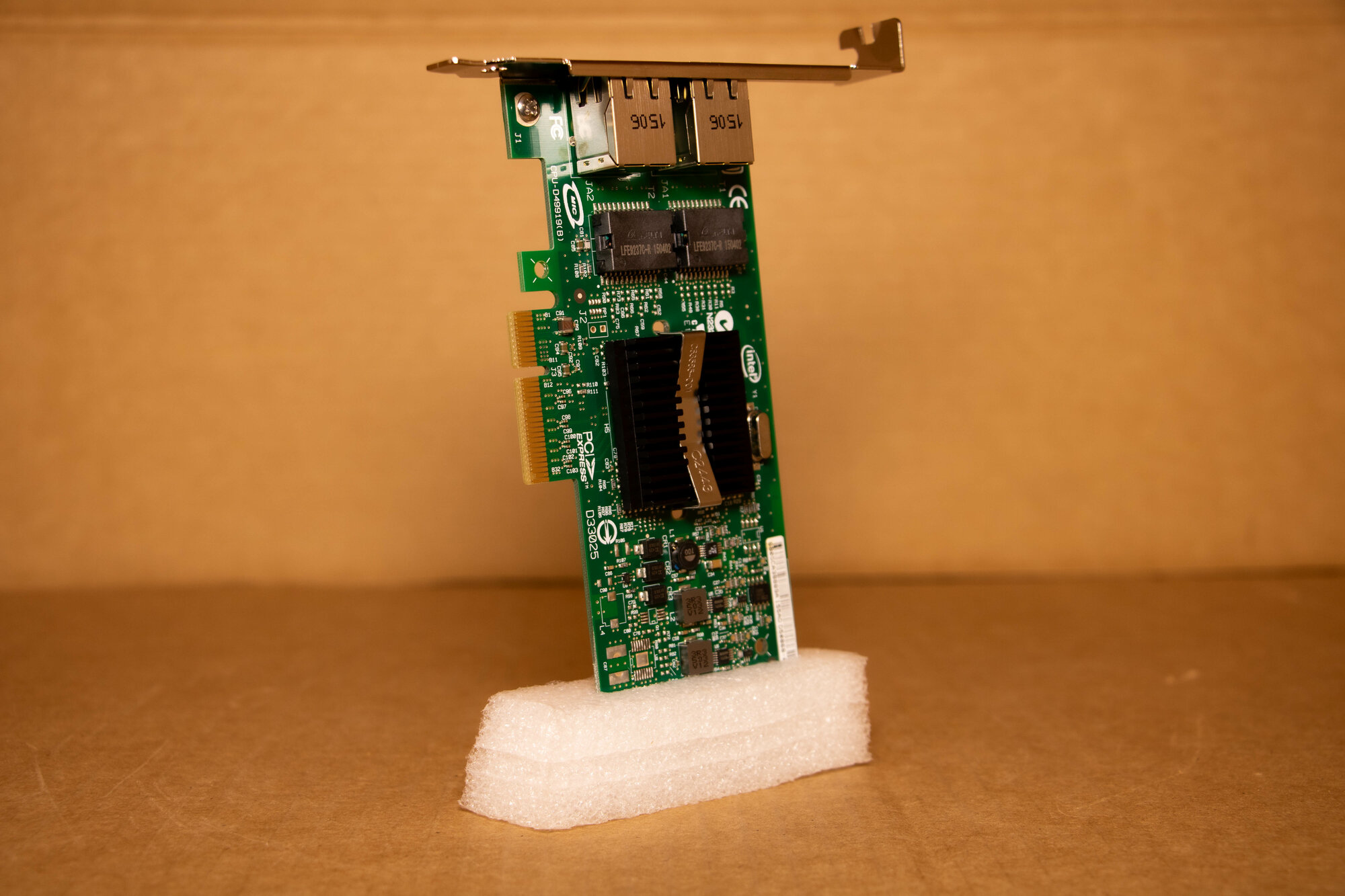 Сетевая карта Intel EXPI9402PTBLK Server adapter 1Gb Dual Port PCI-E (10/100/1000) Full/Low profile Bulk