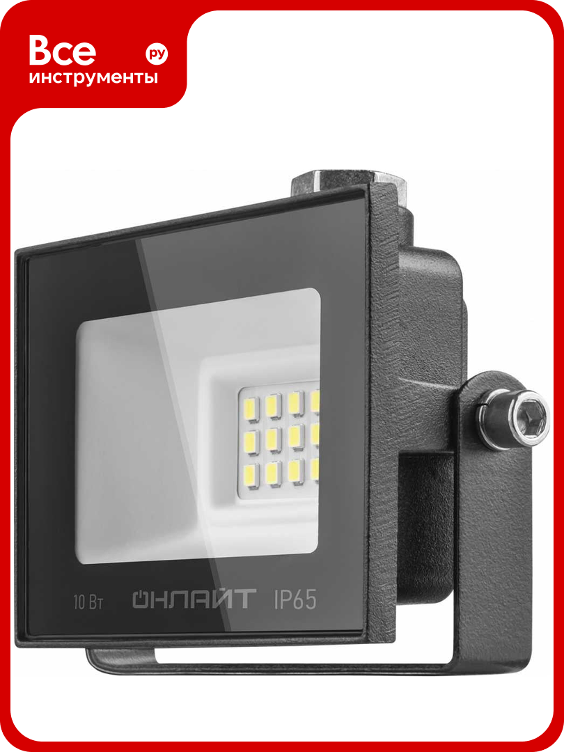 Светильник онлайт OFL-10-4K-BL-IP65-LED 71656