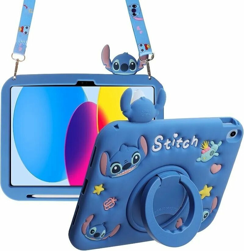 Защитный чехол для Huawei MatePad SE 11 (2024) , детский вращающийся чехол-подставка для планшета