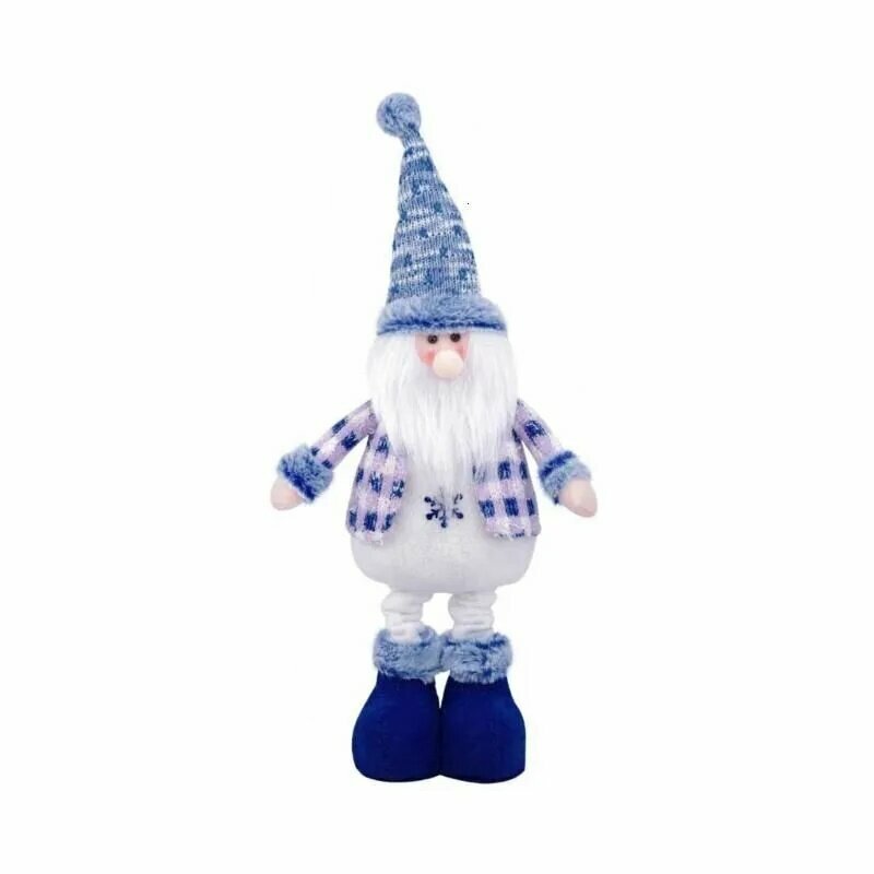 Ретрактивная плюшевая кукла для украшения на Рождество, - старейшина