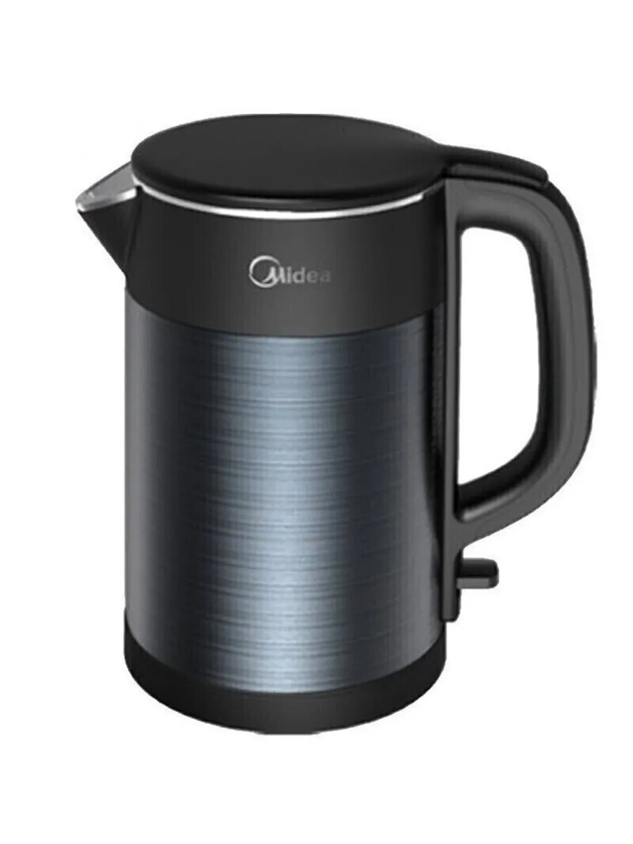 Электрический чайник 1.5л, двойной металл, синий, ABRAZO