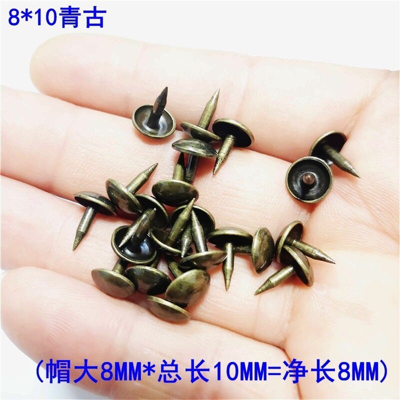 Декоративные антикварные гвозди, дверные гвозди, гвозди для диванов, мягкие гвозди, канцелярские кнопки, антикварные гвозди с круглой головкой