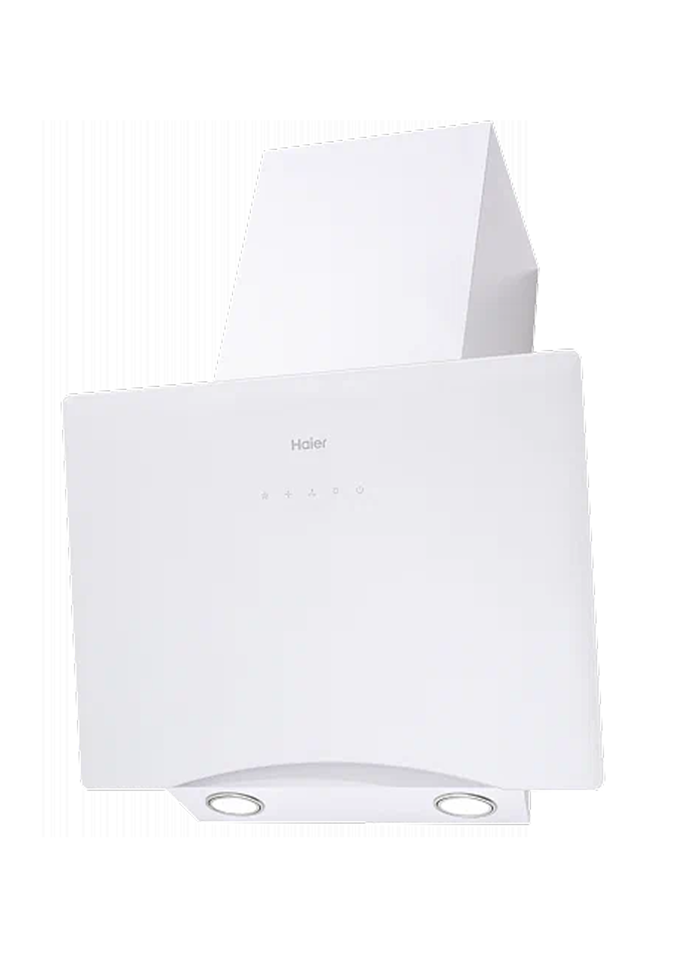 Наклонная вытяжка Haier HVX-W692GW ширина 60см, цвет белый, максимальная производительность 1000 куб м/час