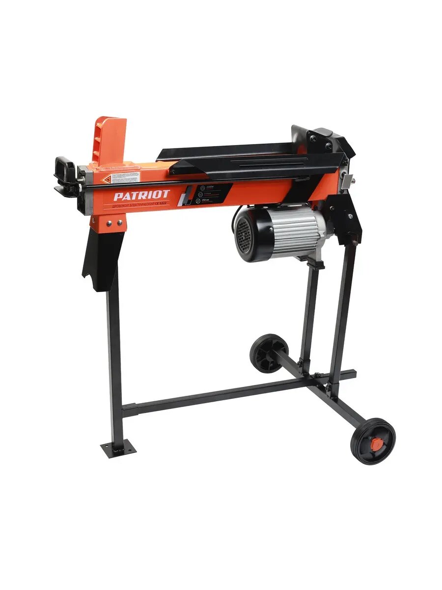 Дровокол PATRIOT CE5322 электрический, гидравлический, мощность 2200Вт, оранжевого цвета