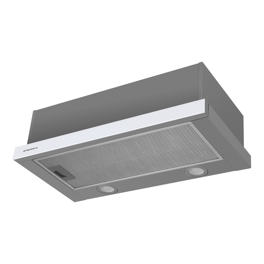Телескопическая вытяжка MAUNFELD VSF 60 Grey Glass белый